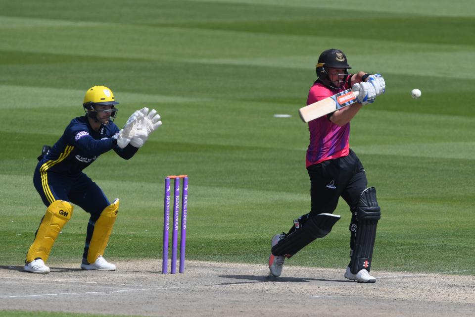 Harry Finch's maiden one-day hundred in vain as Hampshire sneak ...