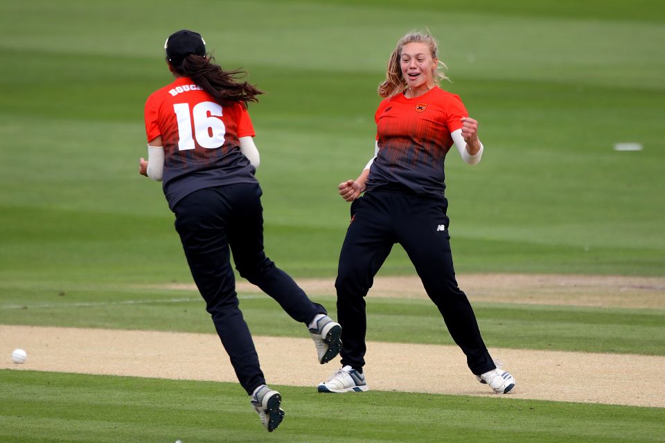 Southern Vipers secure third win after McCaughan's fifty | Sussex Cricket