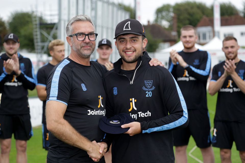 Tom Haines awarded county cap | Sussex Cricket