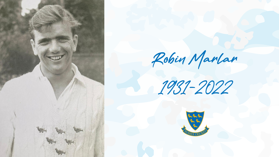 Remembering Robin Marlar | 1931 - 2022 | Sussex Cricket