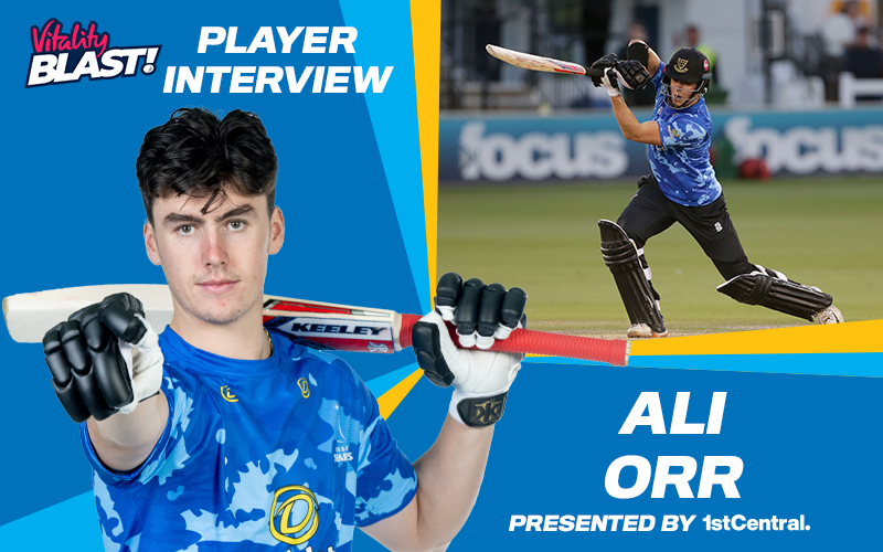 Vitality Blast: Q&A with Ali Orr | Sussex Cricket